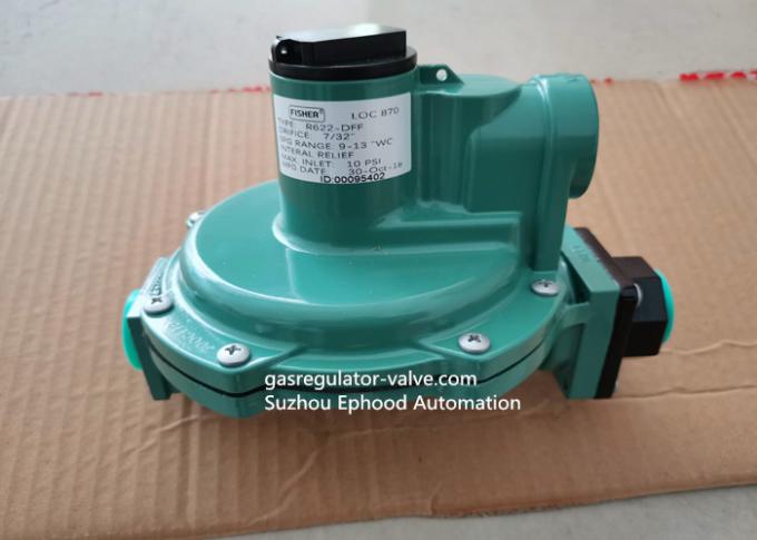 용접 및 절단 산업을 위한 R622-DFF LPG 피셔 가스 조절기